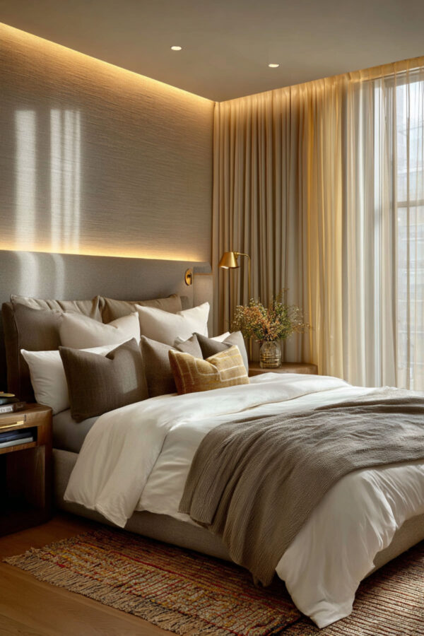 15 Bedroom Lighting Ideas That Promote Sleep for Midlife Women - Velvet ...