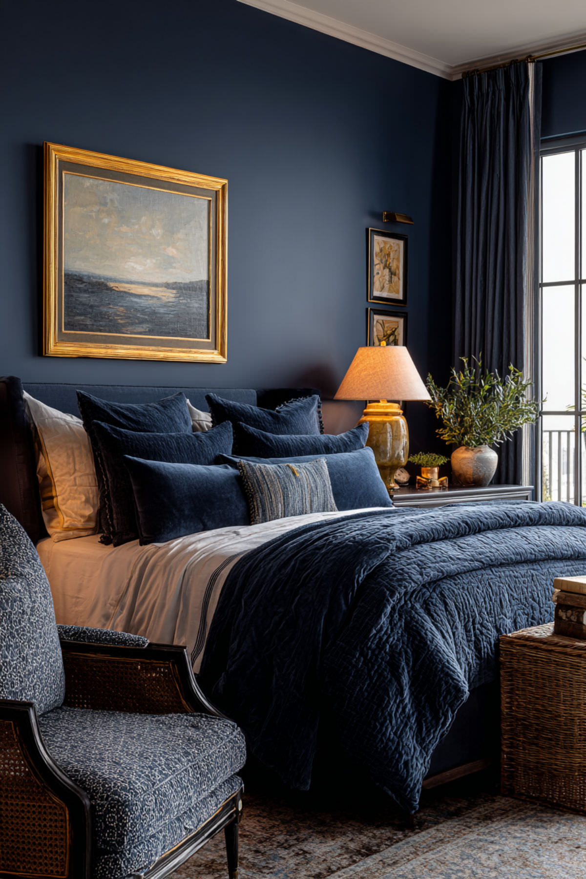 15 Midnight Blue Bedroom Ideas to Support Better Sleep and Evening Calm ...