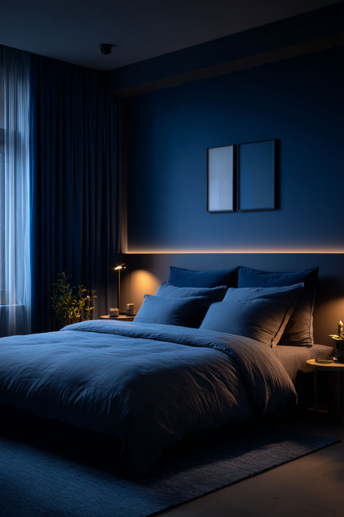 15 Midnight Blue Bedroom Ideas to Support Better Sleep and Evening Calm ...