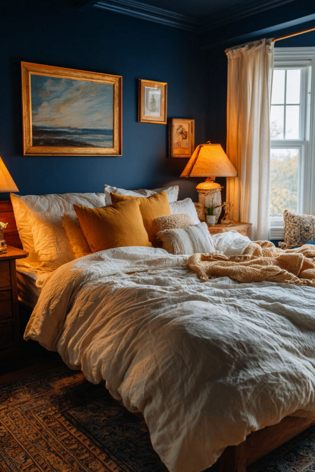 15 Midnight Blue Bedroom Ideas to Support Better Sleep and Evening Calm ...