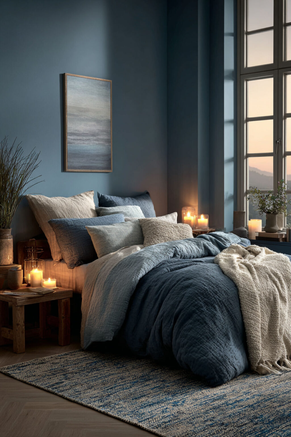 14 Slate Blue Bedroom Ideas That Inspire Young Achievers - Velvet Dawns