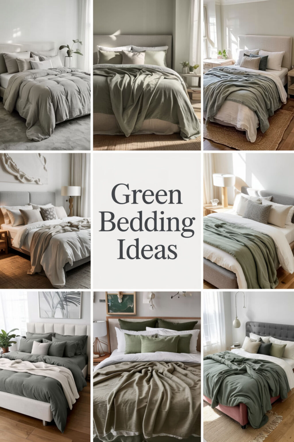 14 Muted Green Bedroom Ideas That Help Hot Flashes Feel Less Miserable ...