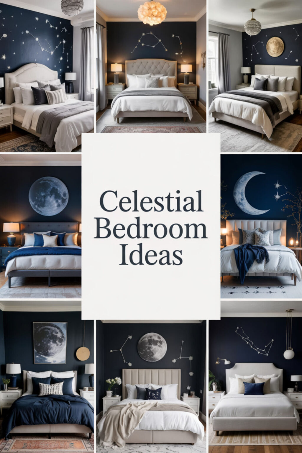 18 Moon-Themed Bedroom Ideas for Women Struggling with Insomnia ...