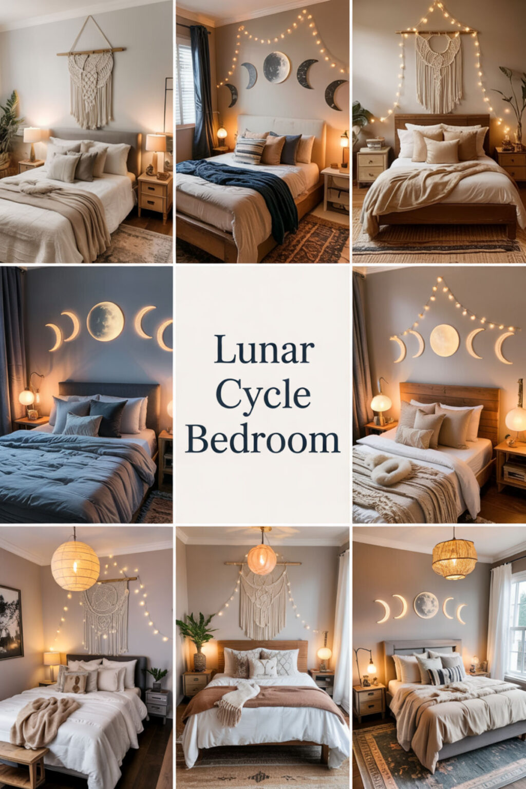 18 Moon-Themed Bedroom Ideas for Women Struggling with Insomnia ...