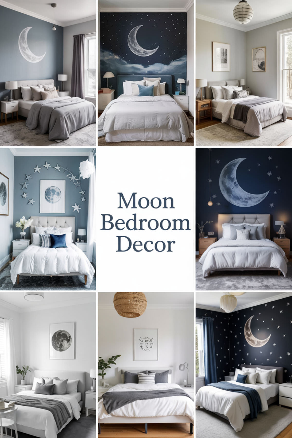 16 Moon Bedroom Decor for First-Time Moms - Velvet Dawns