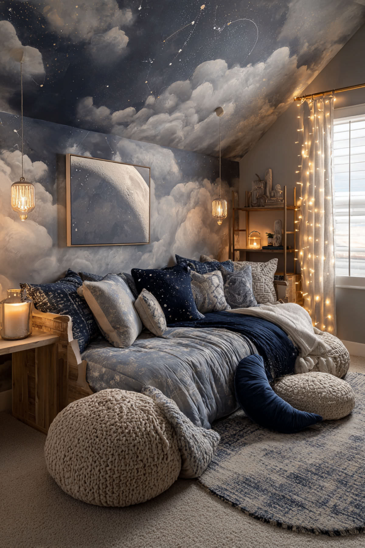 18 Moon and Stars Bedroom Ideas For Kids To Encourage Off-Screen Time ...