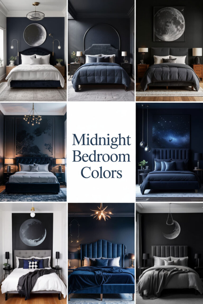 16 Dark Moon Aesthetic Bedrooms Ideas for Deep Sleep and Midnight ...