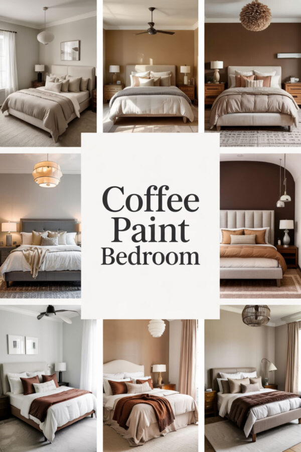 15 From Cappuccino Walls to Espresso Sheets: Warm Coffee Inspired ...