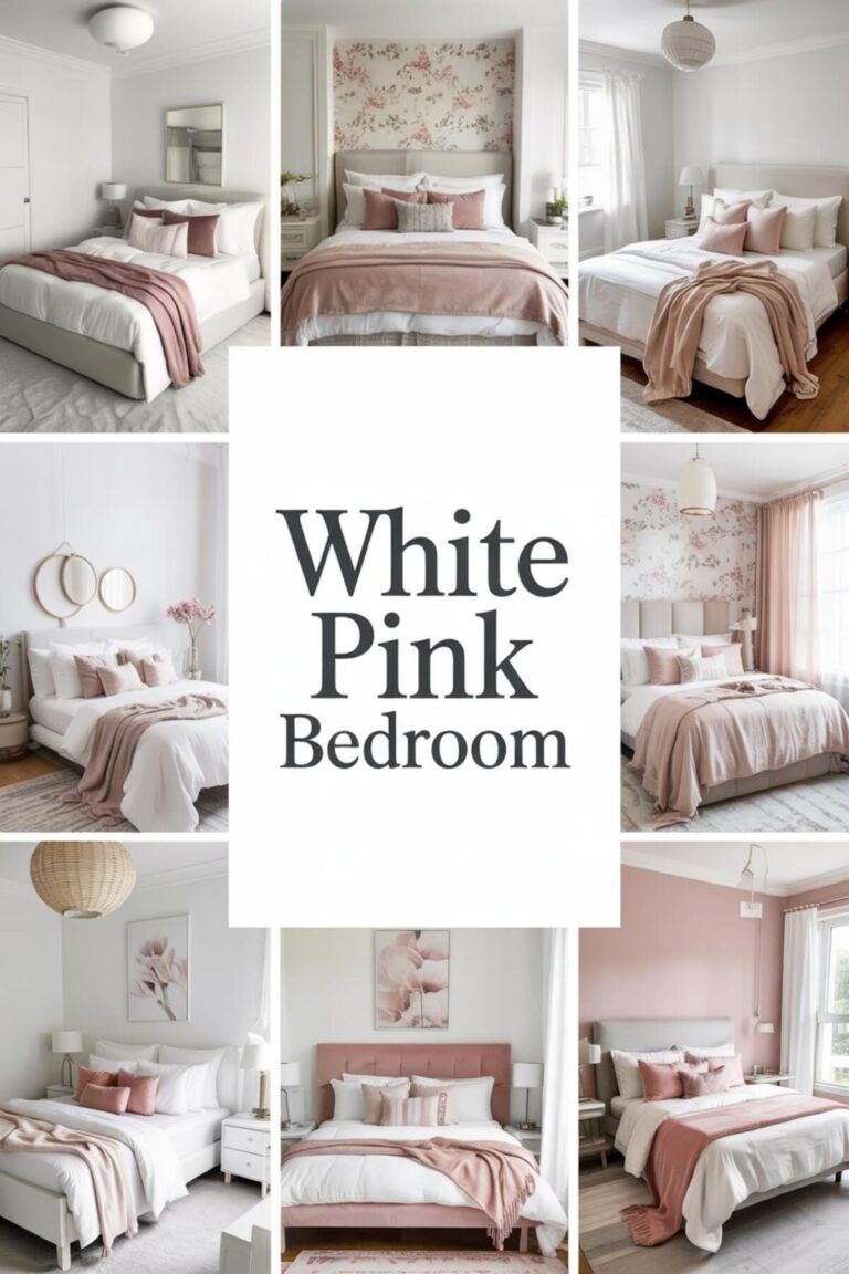 18 White Pink Bedroom Ideas for Fans of the Pink Aesthetic & Soft ...