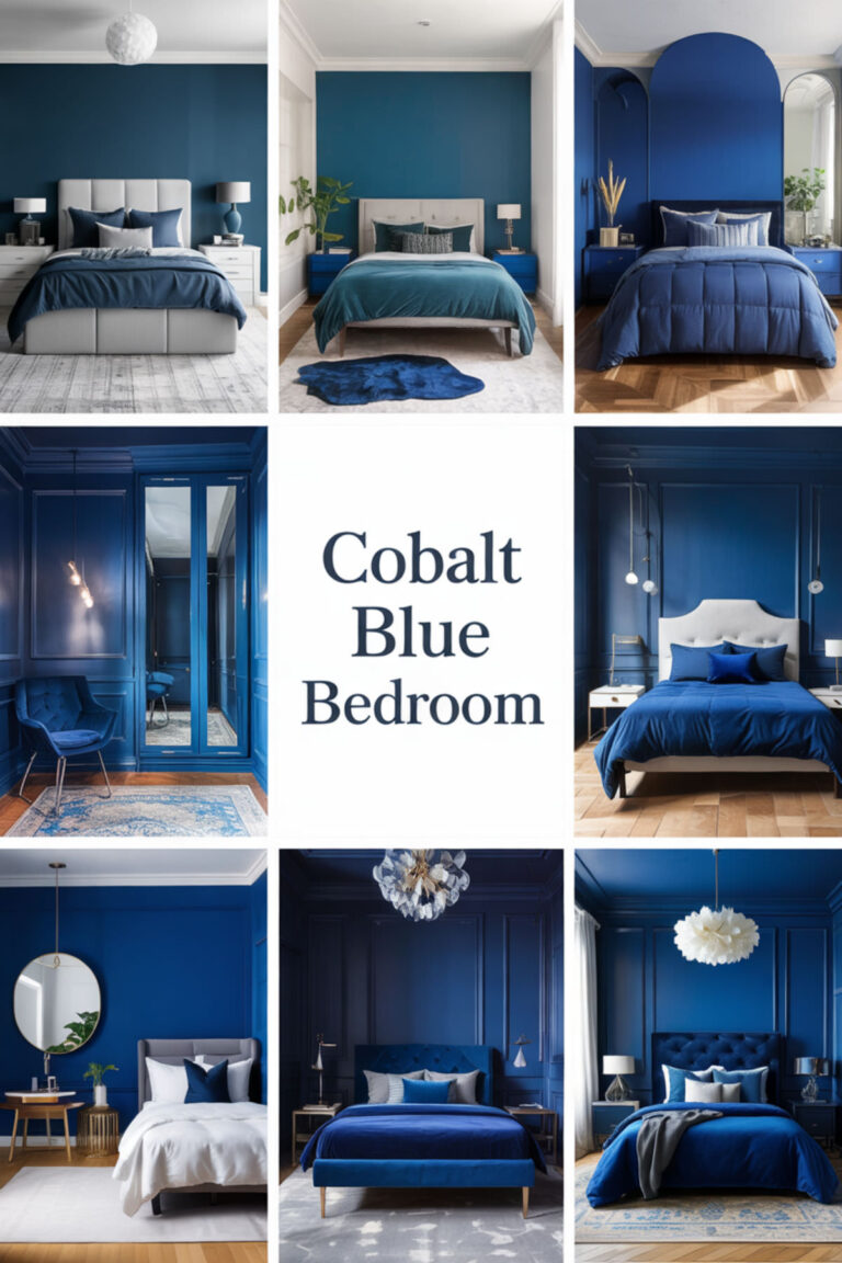 15 Cobalt Blue Bedroom Vibes for Enthusiasts of Deep Ocean Aesthetics ...