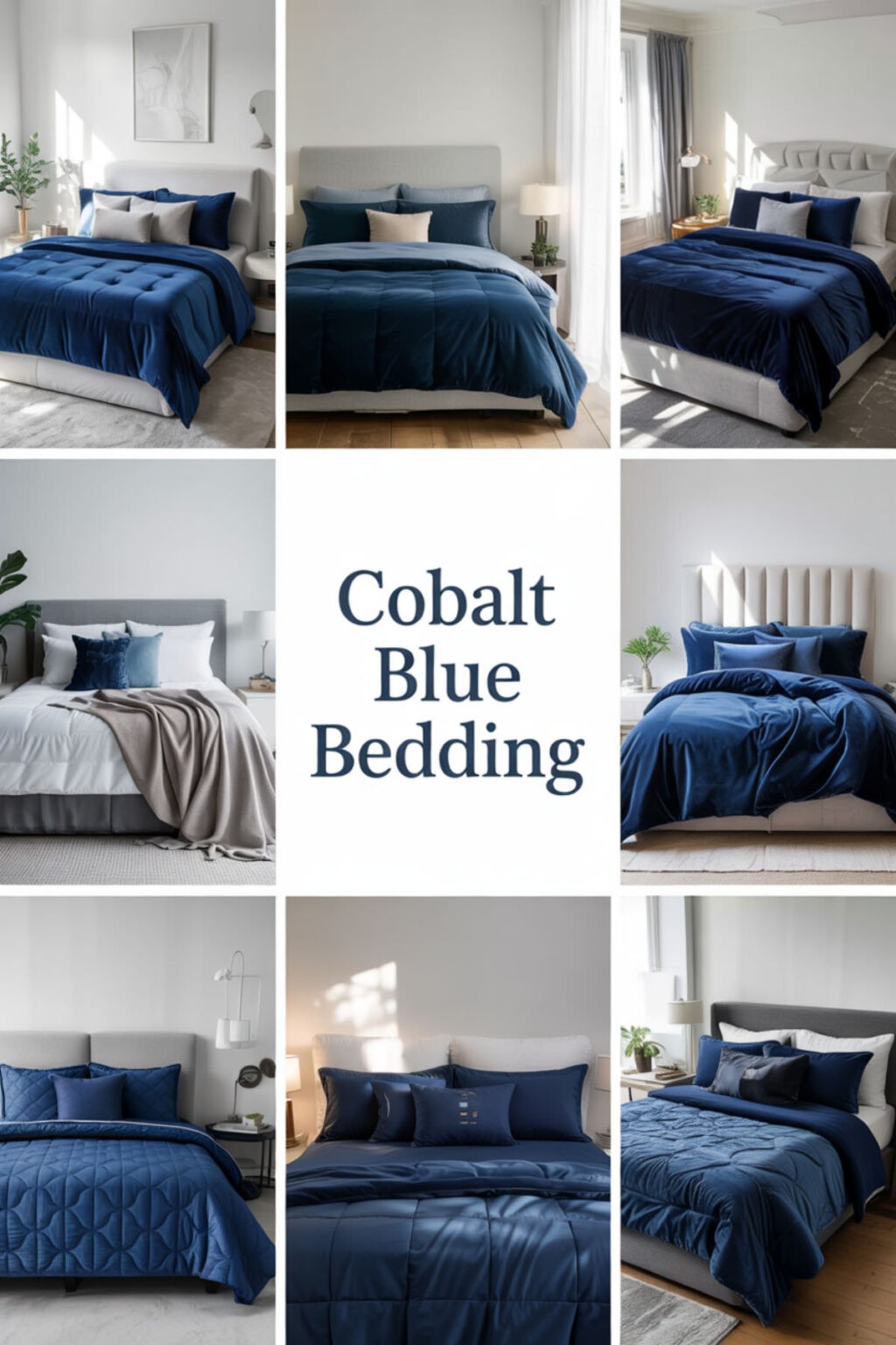 15 Cobalt Blue Bedroom Vibes for Enthusiasts of Deep Ocean Aesthetics ...