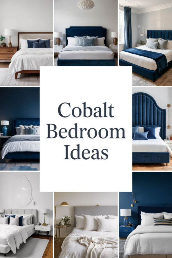 15 Cobalt Blue Bedroom Vibes for Enthusiasts of Deep Ocean Aesthetics ...