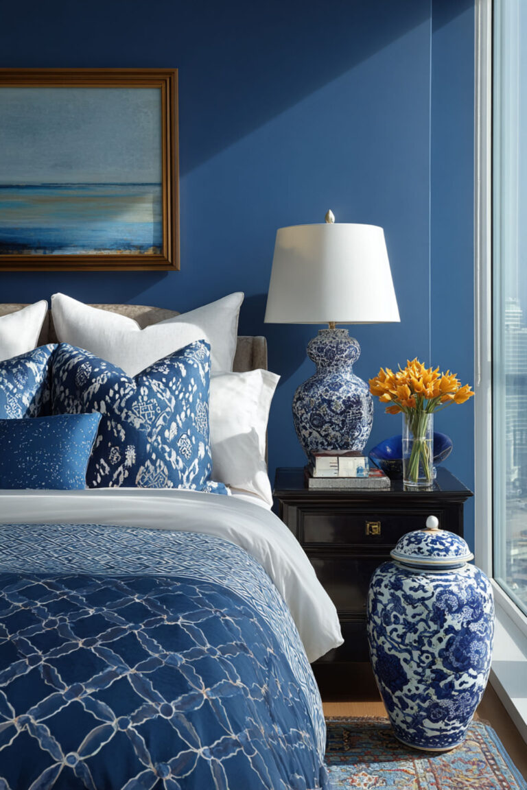 15 Cobalt Blue Bedroom Vibes for Enthusiasts of Deep Ocean Aesthetics ...