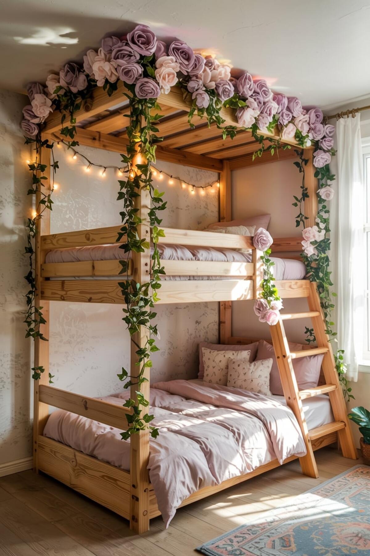 18 Whimsical Purple Bedroom Ideas for Kids Who Love Flowers - Velvet Dawns