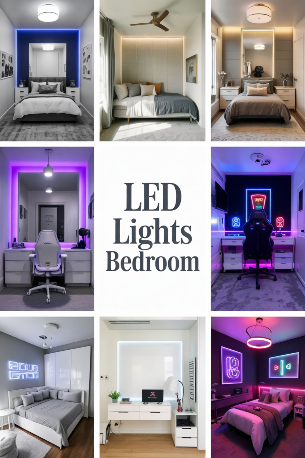 16 Cool LED Light Ideas to Upgrade a Teen Boy's Bedroom - Velvet Dawns