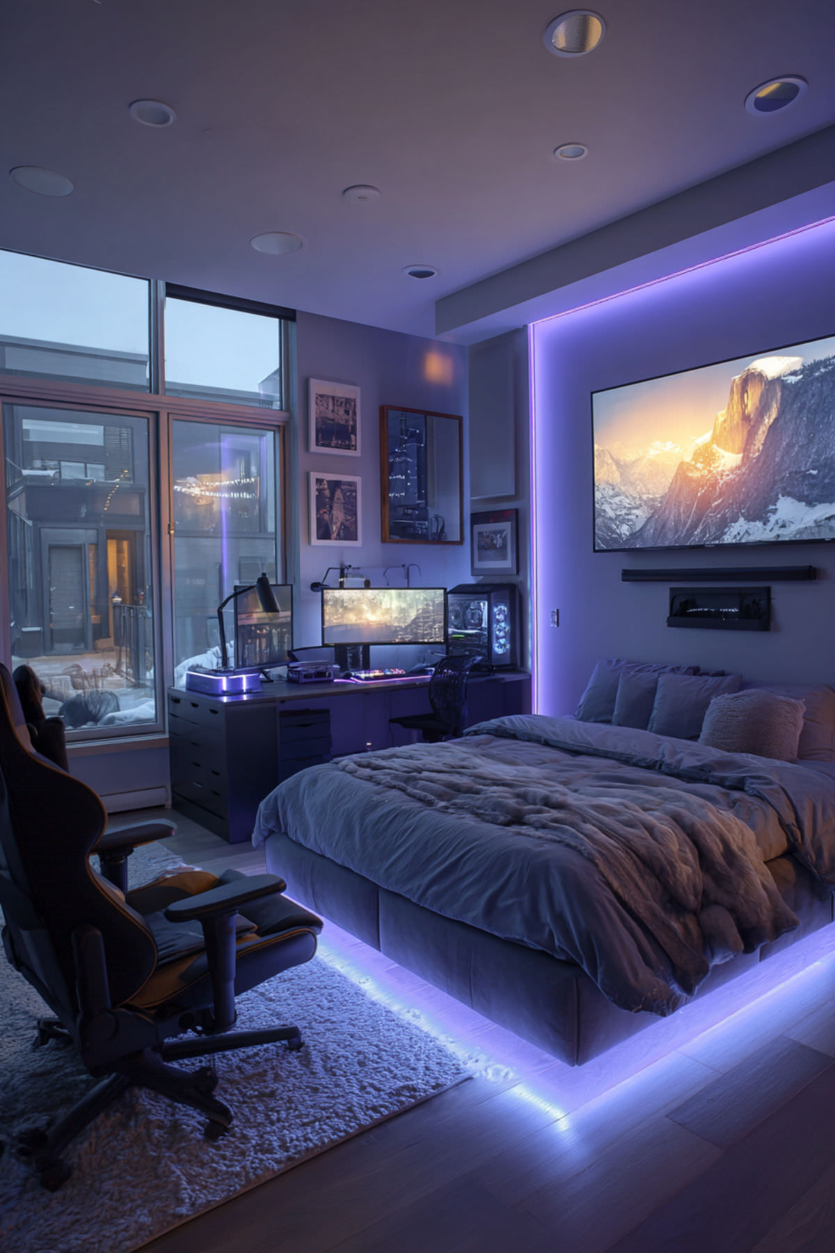 16 Cool LED Light Ideas to Upgrade a Teen Boy's Bedroom - Velvet Dawns