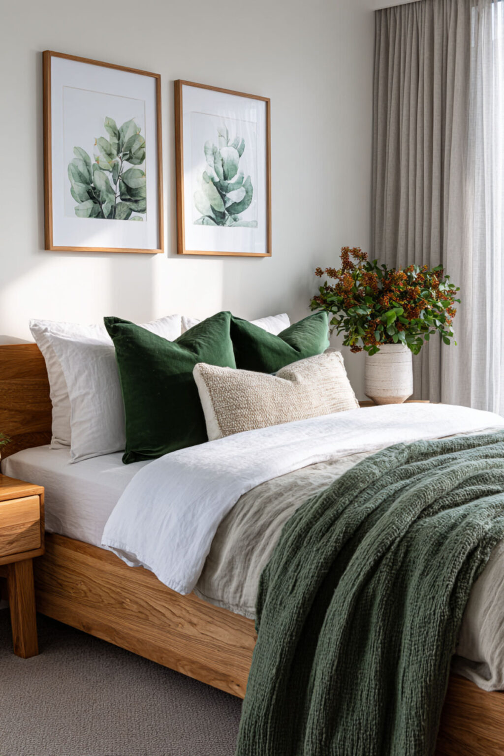 16 Organic Modern Guest Bedroom Ideas_ A Natural Welcome - Velvet Dawns