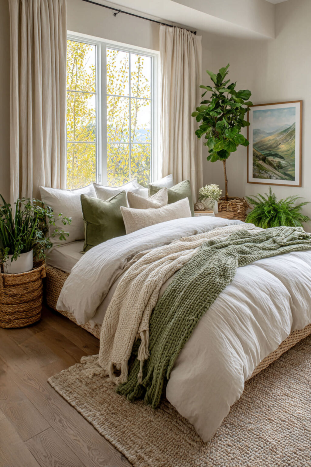 16 Organic Modern Guest Bedroom Ideas_ A Natural Welcome - Velvet Dawns