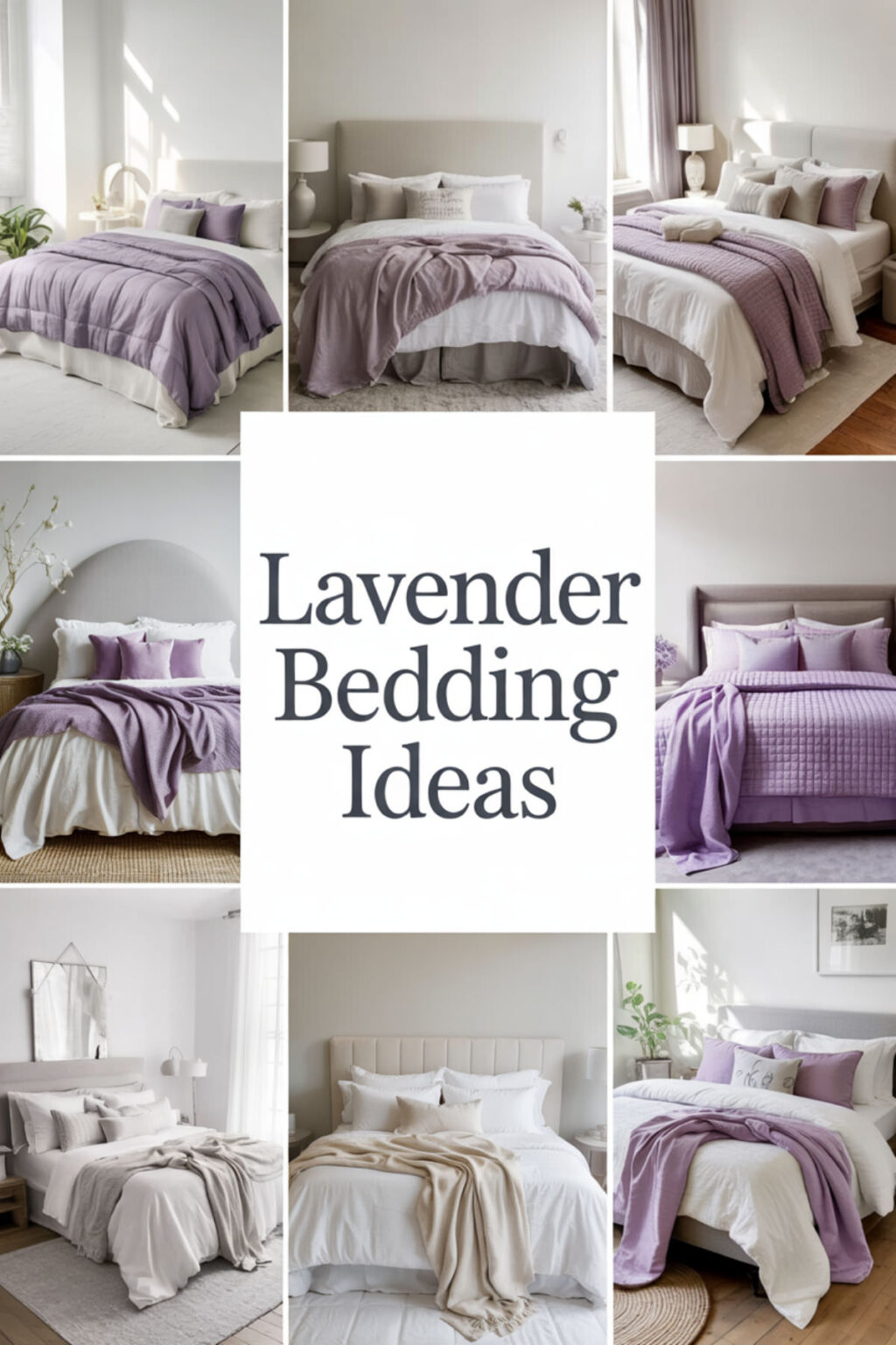 17 Soothing White and Lavender Bedroom Decor for a Soft, Dreamy Vibe ...